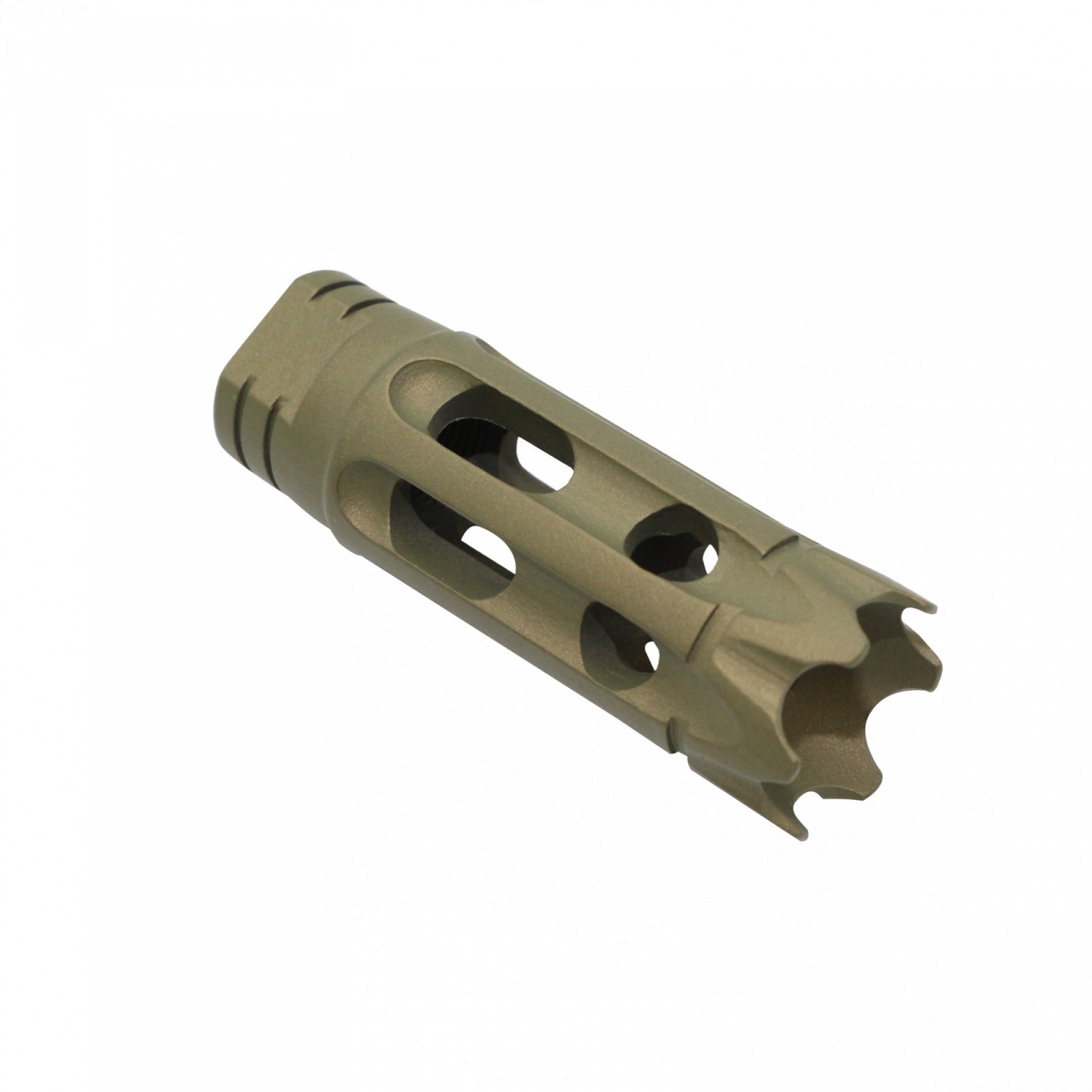 CERAKOTE COLOR OPTION| AR-15/.223/5.56 Steel 10 Holes Custom Muzzle ...