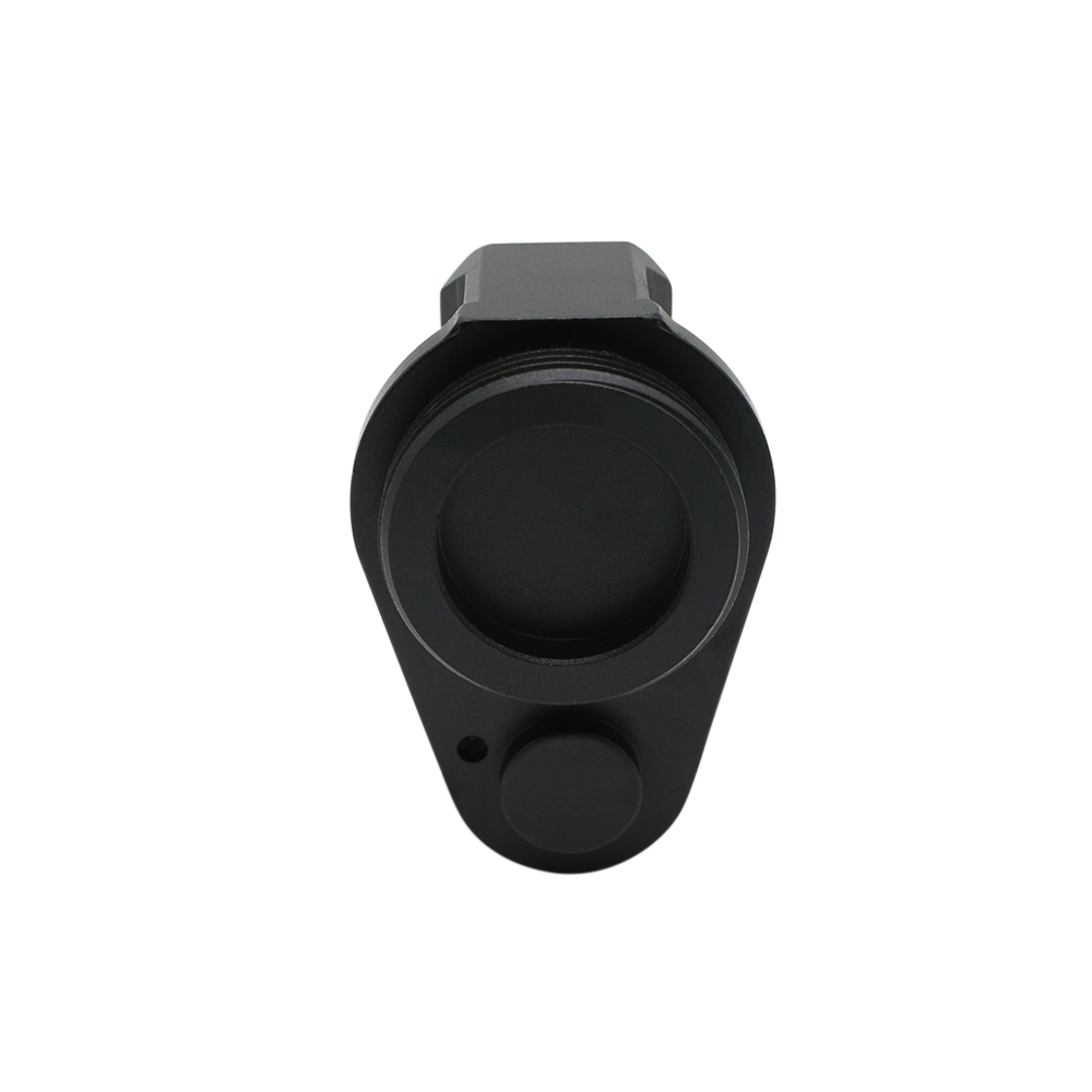 Aluminum Bufferless Stock Adapter- QD hole and Picatinny Rail ...
