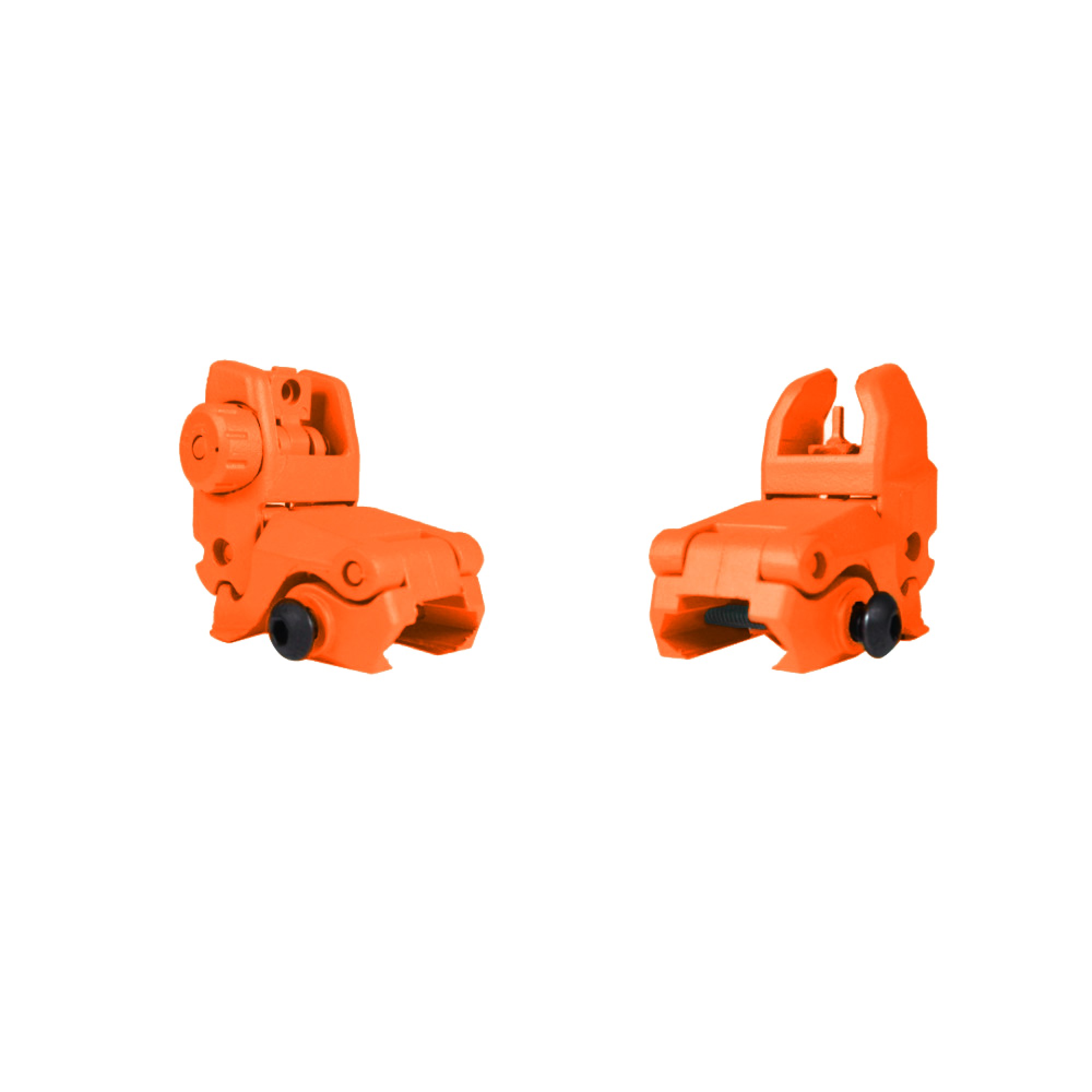 BLEMISH | CERAKOTE HUNTER ORANGE | Back-Up Front and Rear Sights Combo ...