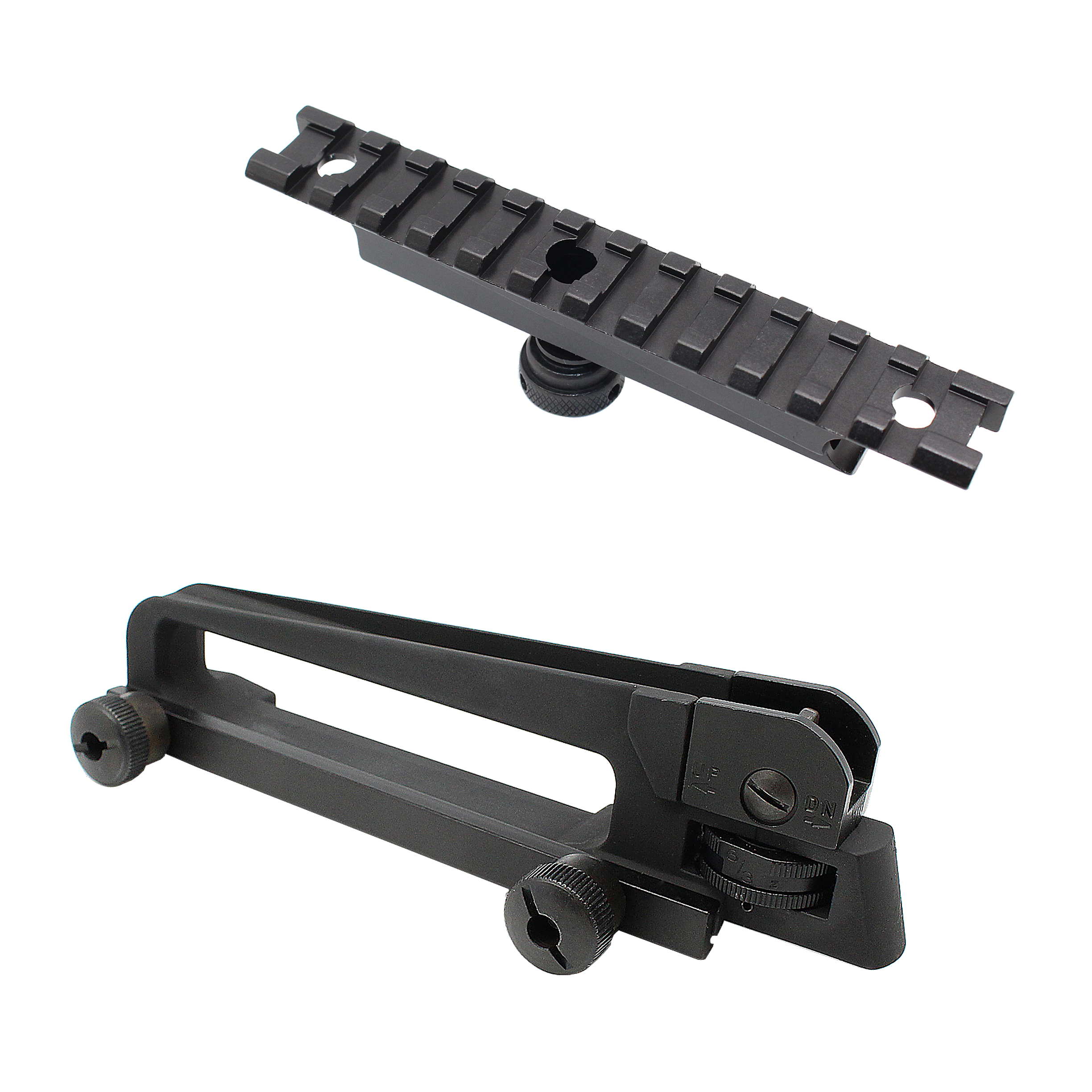 Weaver Picatinny Rail Flattop QD Quick Release Carry Handle W/ Rear ...