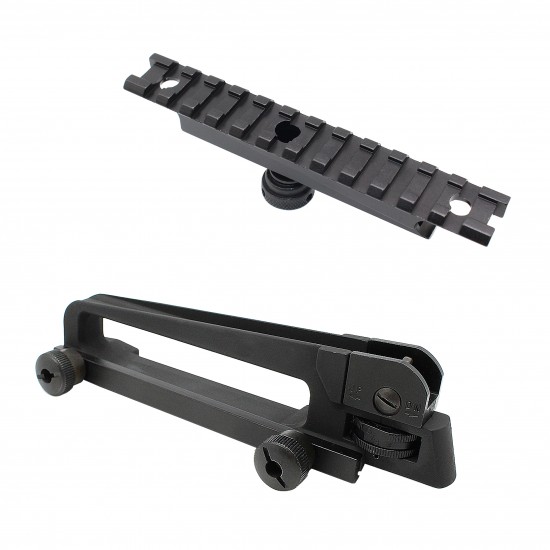 Weaver Picatinny Rail Flattop QD Quick Release Carry Handle W/ Rear ...