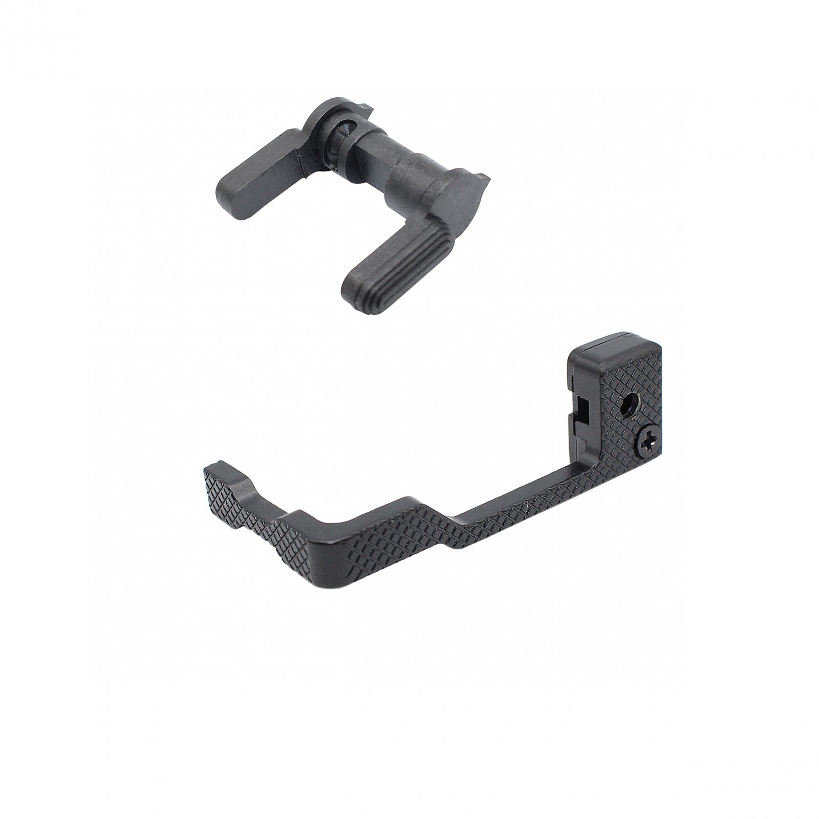 AR-15 Semi-Auto Safety Selector Lever + Extended Bolt Catch & Release ...