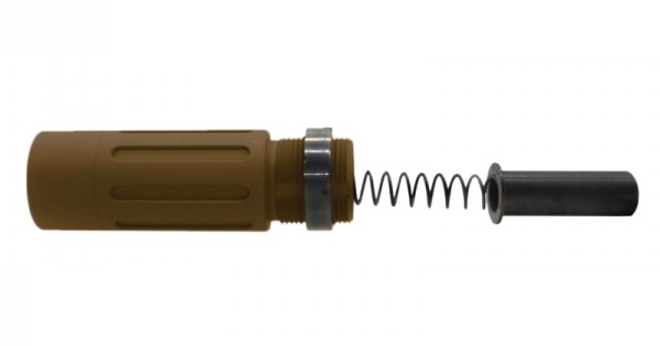 CERAKOTE BURNT BRONZE | AR-15 Complete Compact Buffer Tube 3.5''| End ...