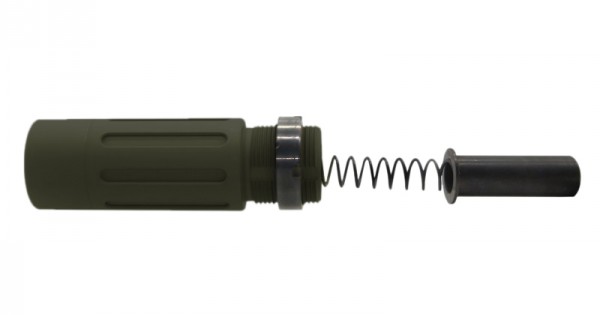 CERAKOTE OD GREEN | AR-15 Complete Compact Buffer Tube 3.5''| End Plate ...