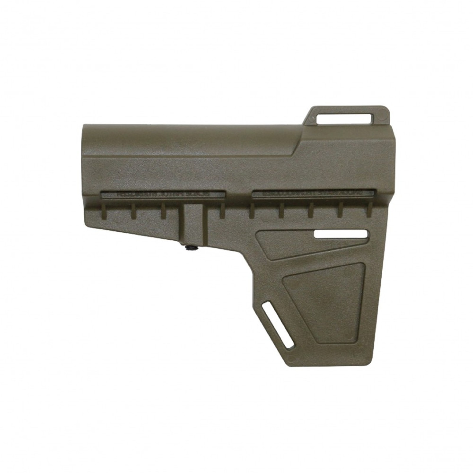 AR-15 Pistol Blade W/Complete Dimpled Pistol Buffer Tube Kit - Polymer ...