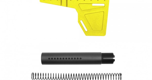 AR-15 Pistol Blade W/Complete Dimpled Pistol Buffer Tube Kit - Cerakote ...