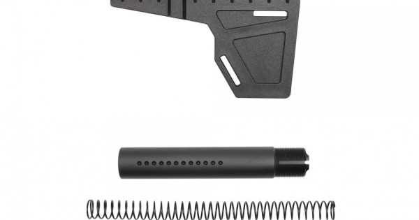 AR-15 Pistol Blade W/Complete Dimpled Pistol Buffer Tube Kit - No Foam ...