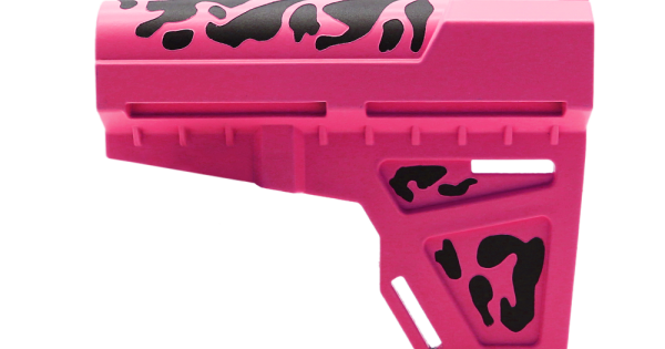 CERAKOTE CAMO| Pistol Stabilizer| Black and Cerakote Pink- OUTDOORSPORTSUSA