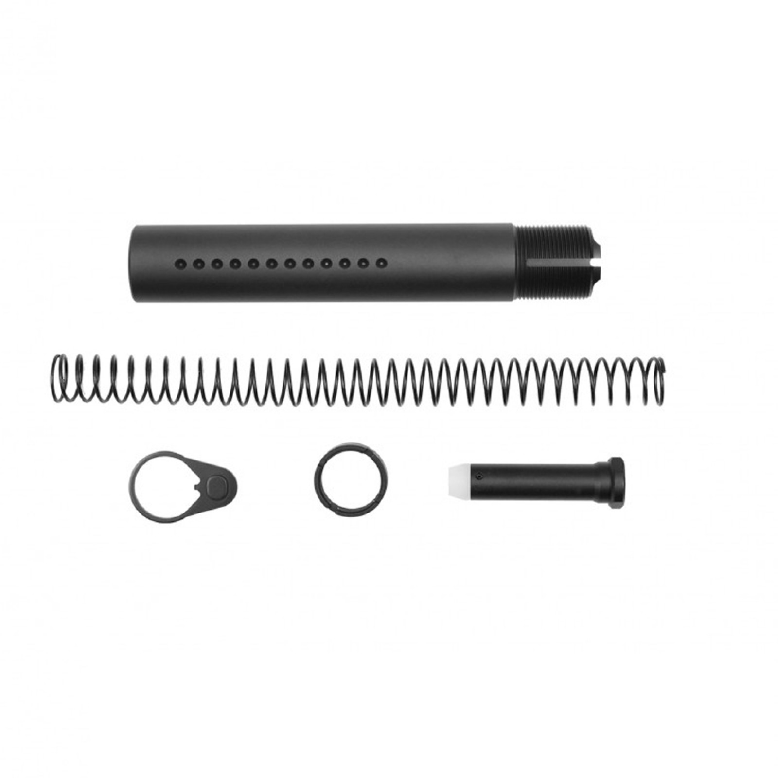 AR-15 Pistol Blade W/Complete Dimpled Pistol Buffer Tube Kit - Cerakote ...