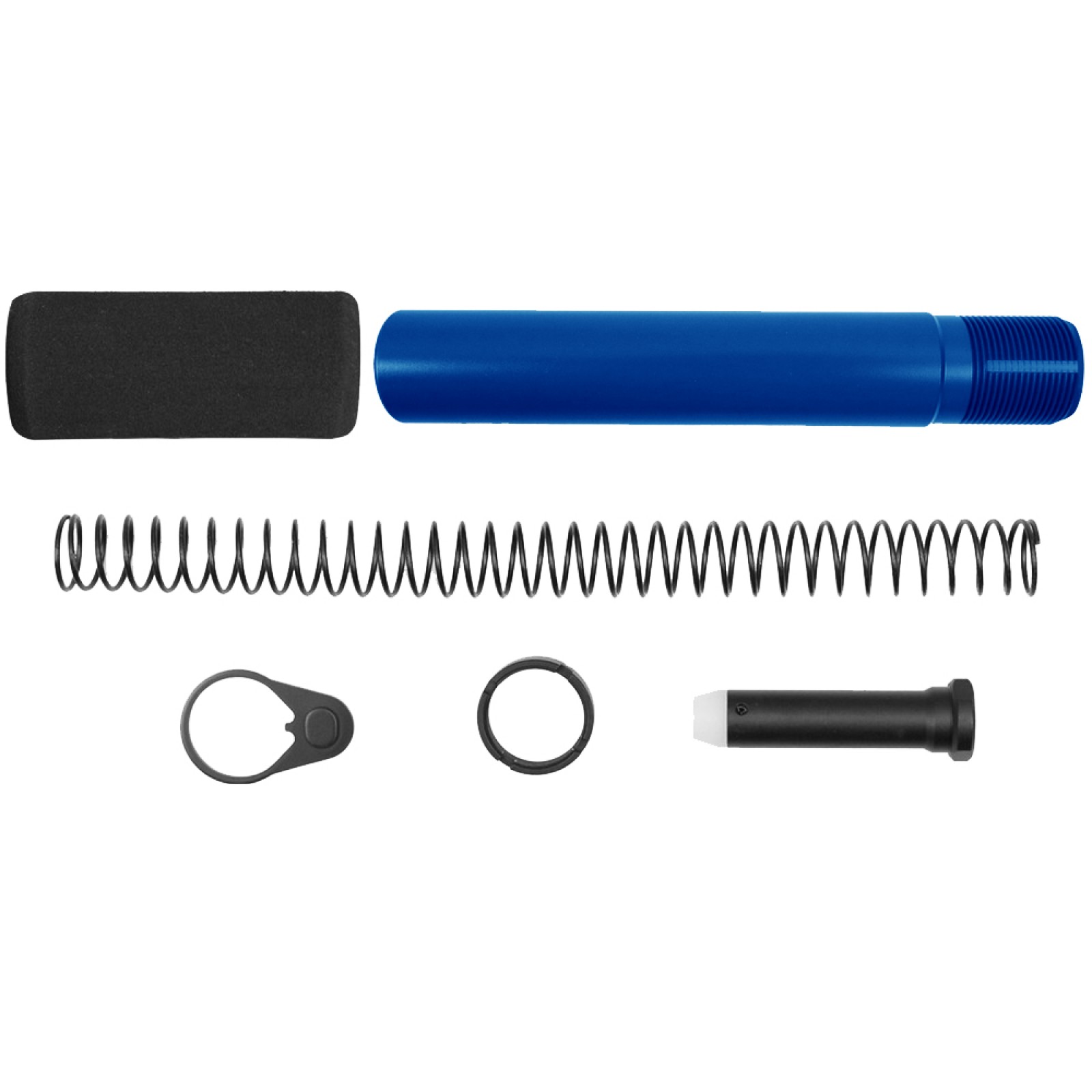 CERAKOTE BLUE FLAME | AR-15 .223/5.56 Complete Pistol Buffer Tube Kit ...