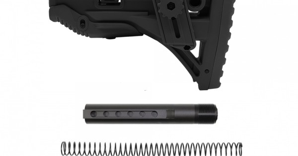 AR-15 .223/.556 Adjustable Cheek Riser Carbine Stock W/ 6-position ...