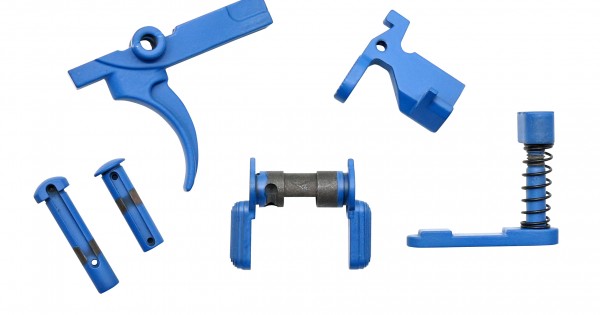AR-15 Lower Parts Bundle NRA Blue - OutdoorSportsUSA