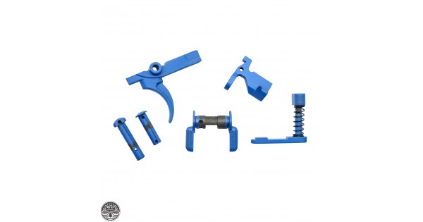 Cerakote NRA BLUE | AR-15 Cerakote Lower Parts Bundle