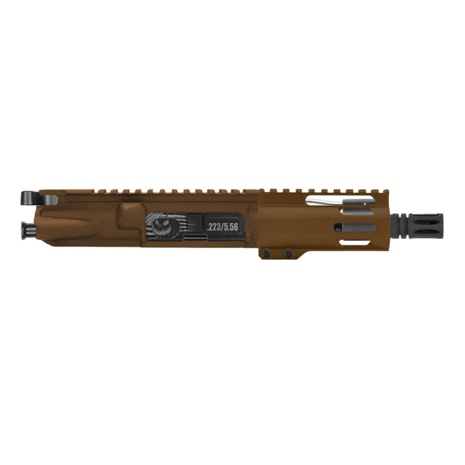 AR-15 .223/5.56 5" Barrel 4" Handguard M Lok| PISTOL UPPER BUILD UPK122 ...