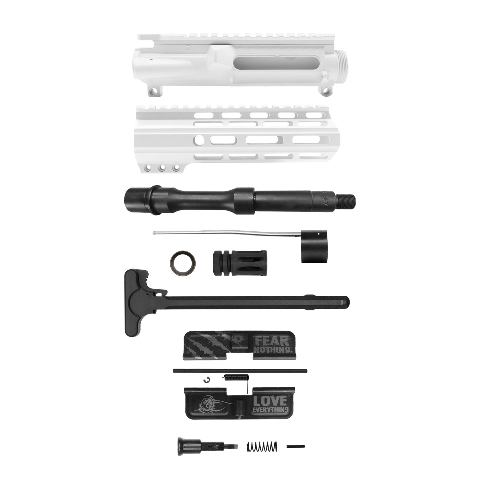 AR-15 .223/5.56 7" Barrel 7" Handguard M Lok| Pistol Upper Build UPK124 ...