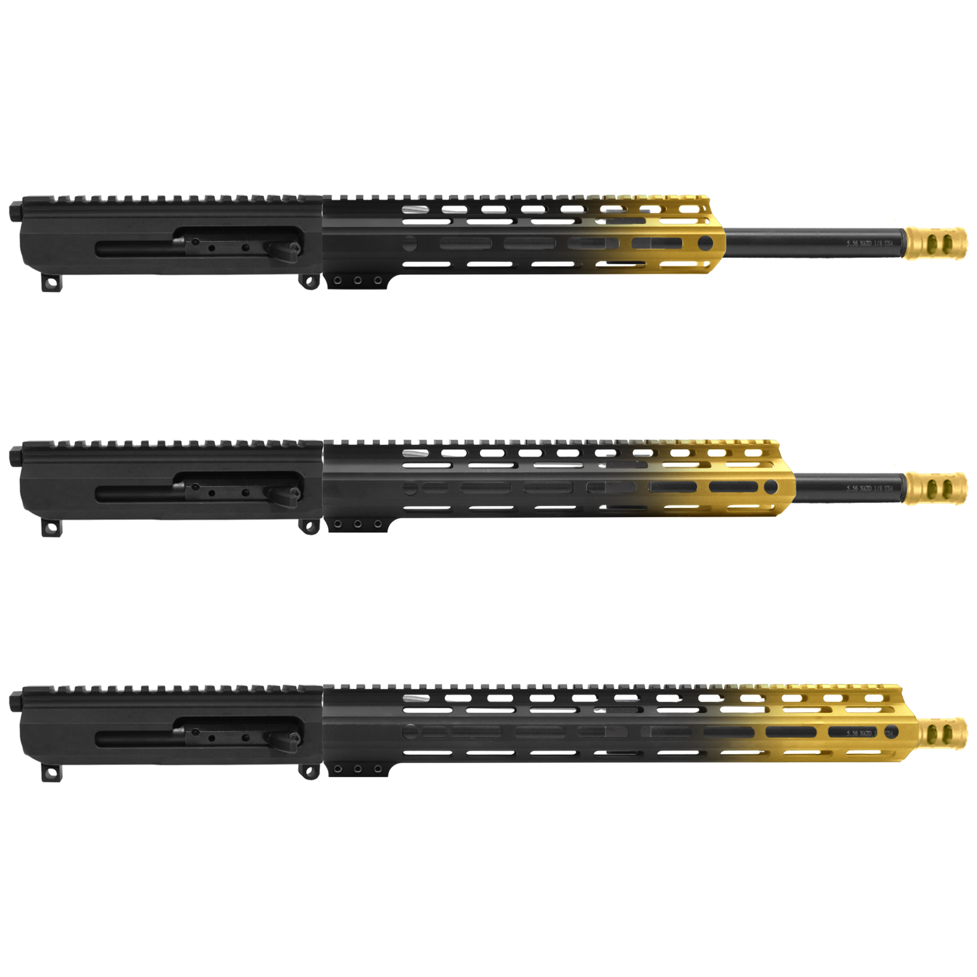 AR-15 16'' BARREL W/ HANDGUARD SIZE OPTION | SIDE CHARGING UPPER BUILD ...