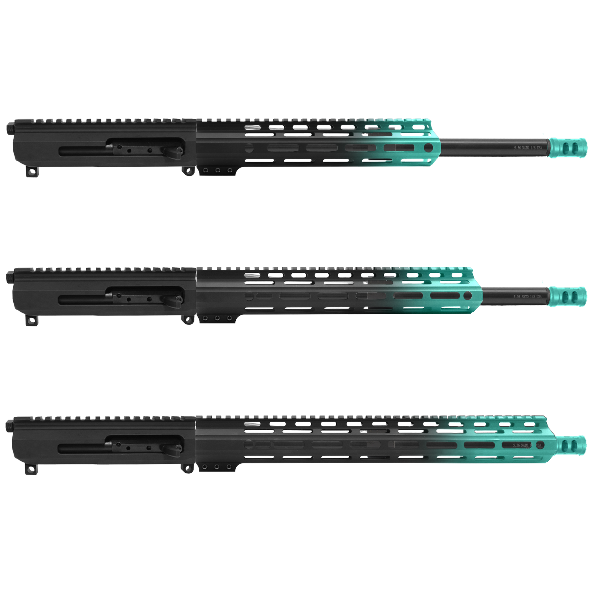 AR-15 16'' BARREL W/ HANDGUARD SIZE OPTION | SIDE CHARGING UPPER BUILD ...