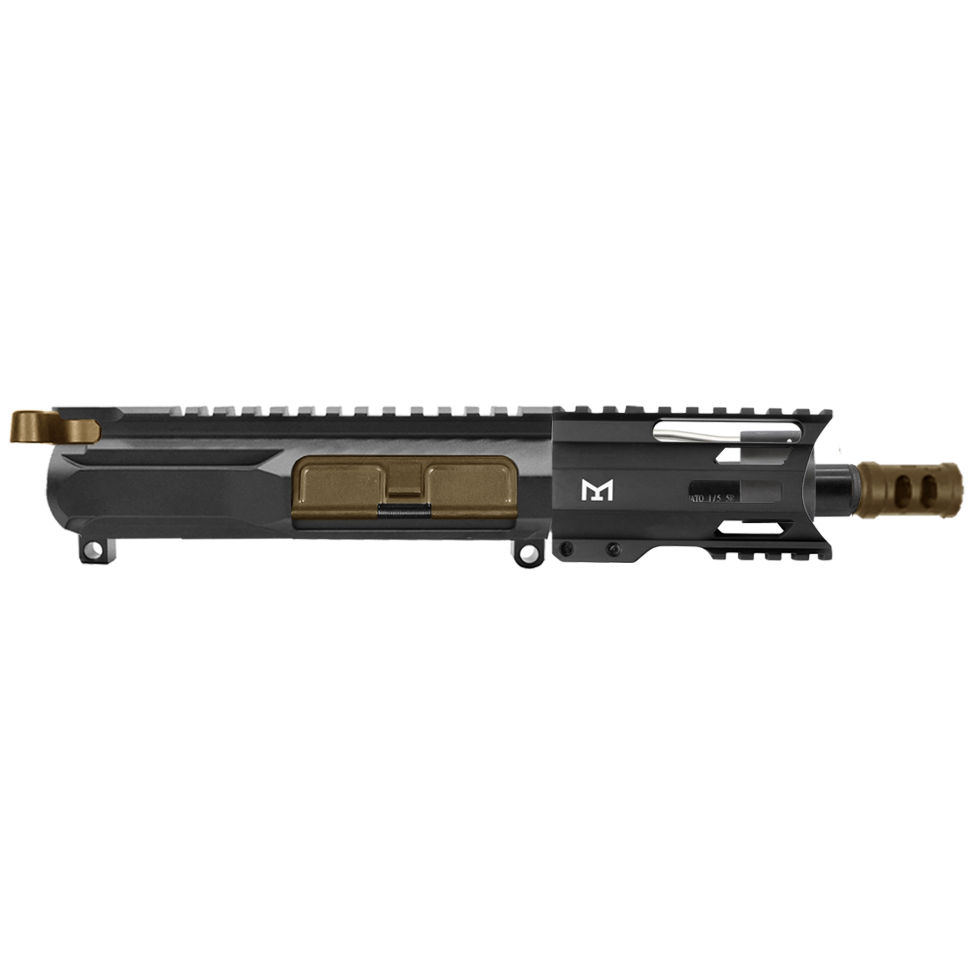 AR-15 .223/5.56 5" Barrel 4" Handguard M Lok| PISTOL UPPER BUILD UPK229 ...