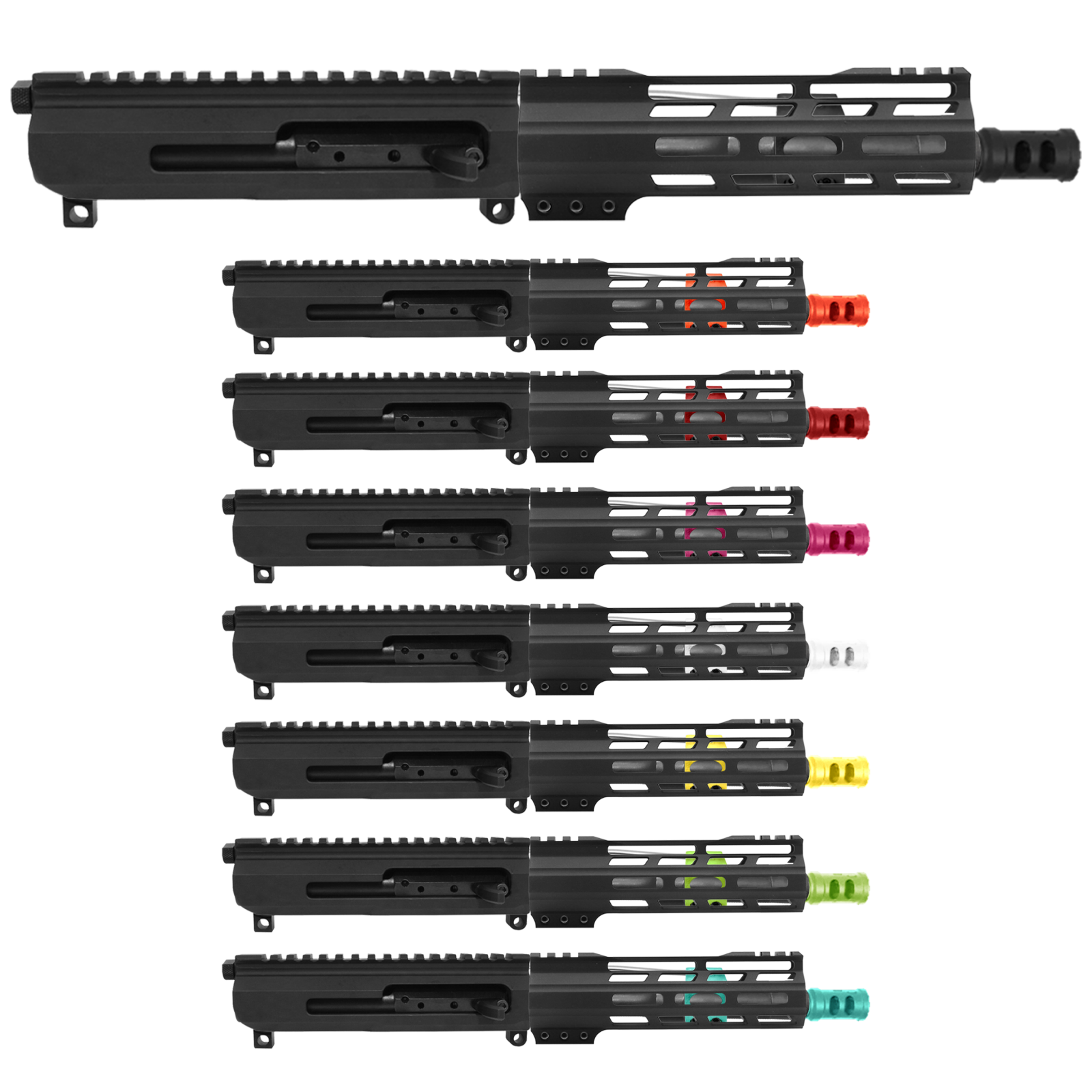 AR-15 .223/5.56 7" Barrel 7" Handguard M Lok| SIDE CHARGING PISTOL ...