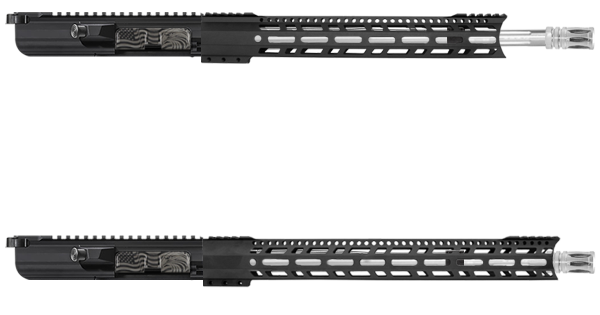 AR-10 / LR-308 18'' Stainless Steel Barrel 15'' or 18” M Lok Handguard ...